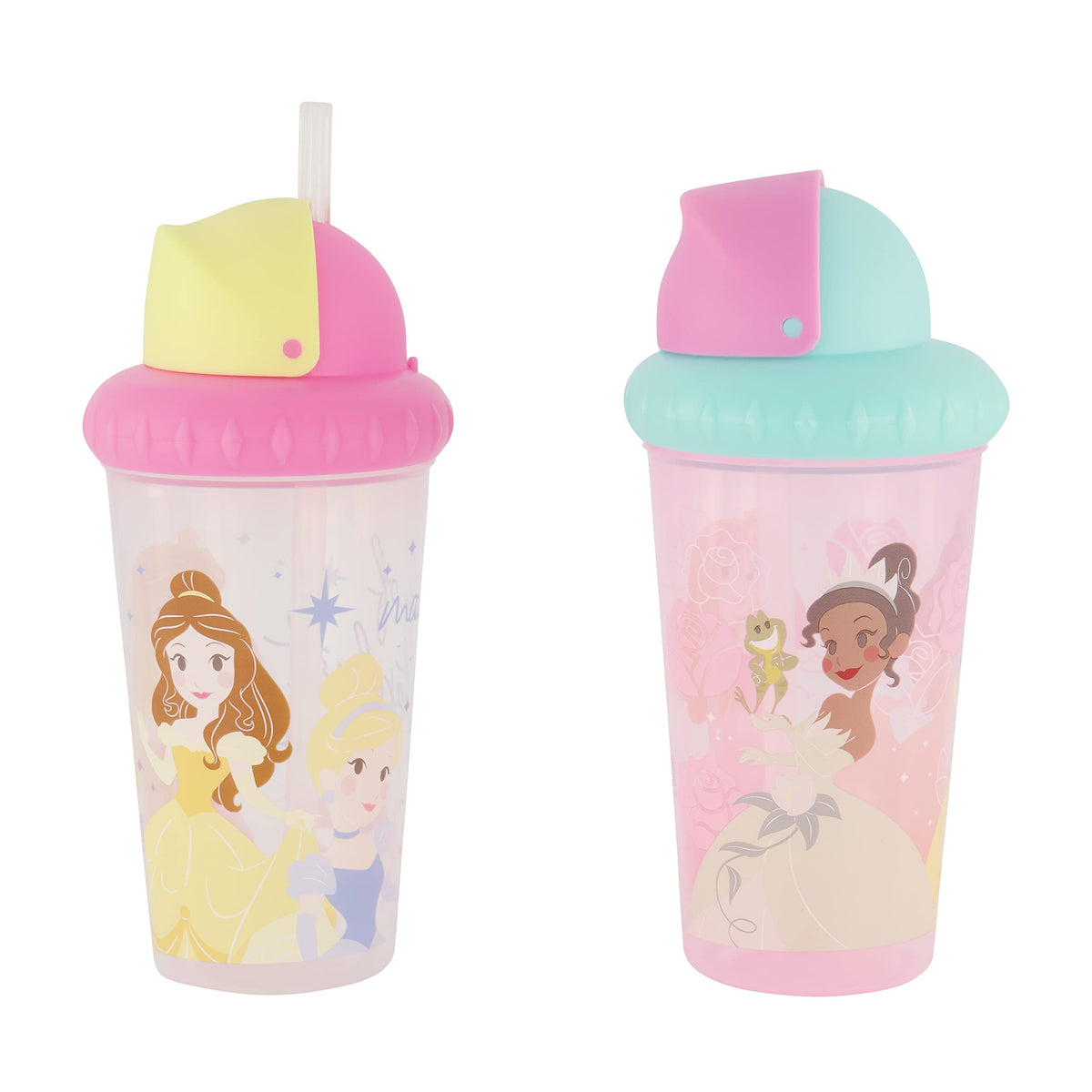 Set de 2 Vasos con popote - Princesas Disney / Disney Baby – Pekabo