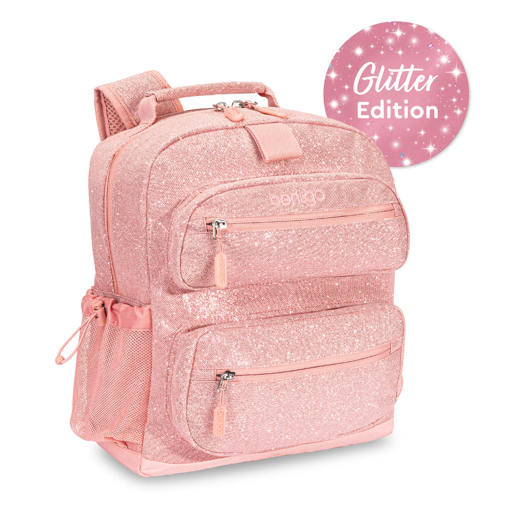 Backpack - Petal Pink Glitter – Pekabo