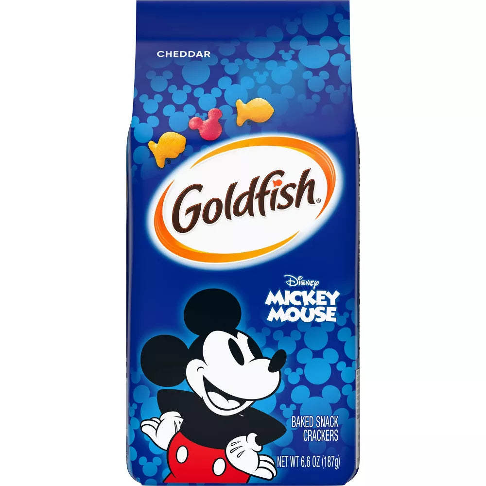 Pepperidge Farm Goldfish Special Edition Disney Mickey Mouse Cheddar C ...