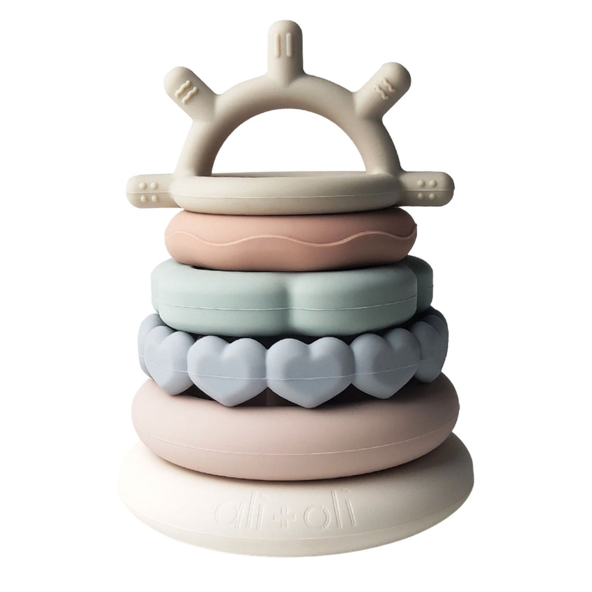 Soft Silicone Stacking Ring Tower (6-pc) Sun – Pekabo