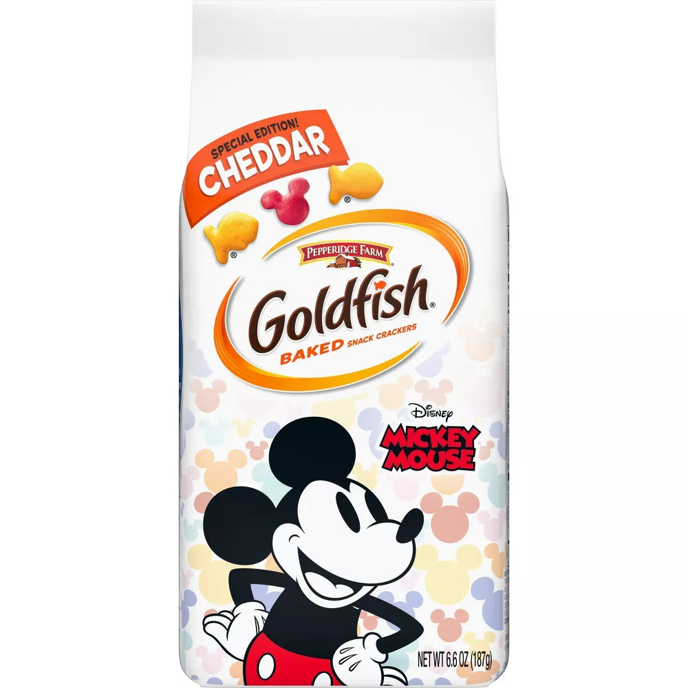 Goldfish - Disney Mickey Mouse Cheddar Crackers(204g) – Pekabo